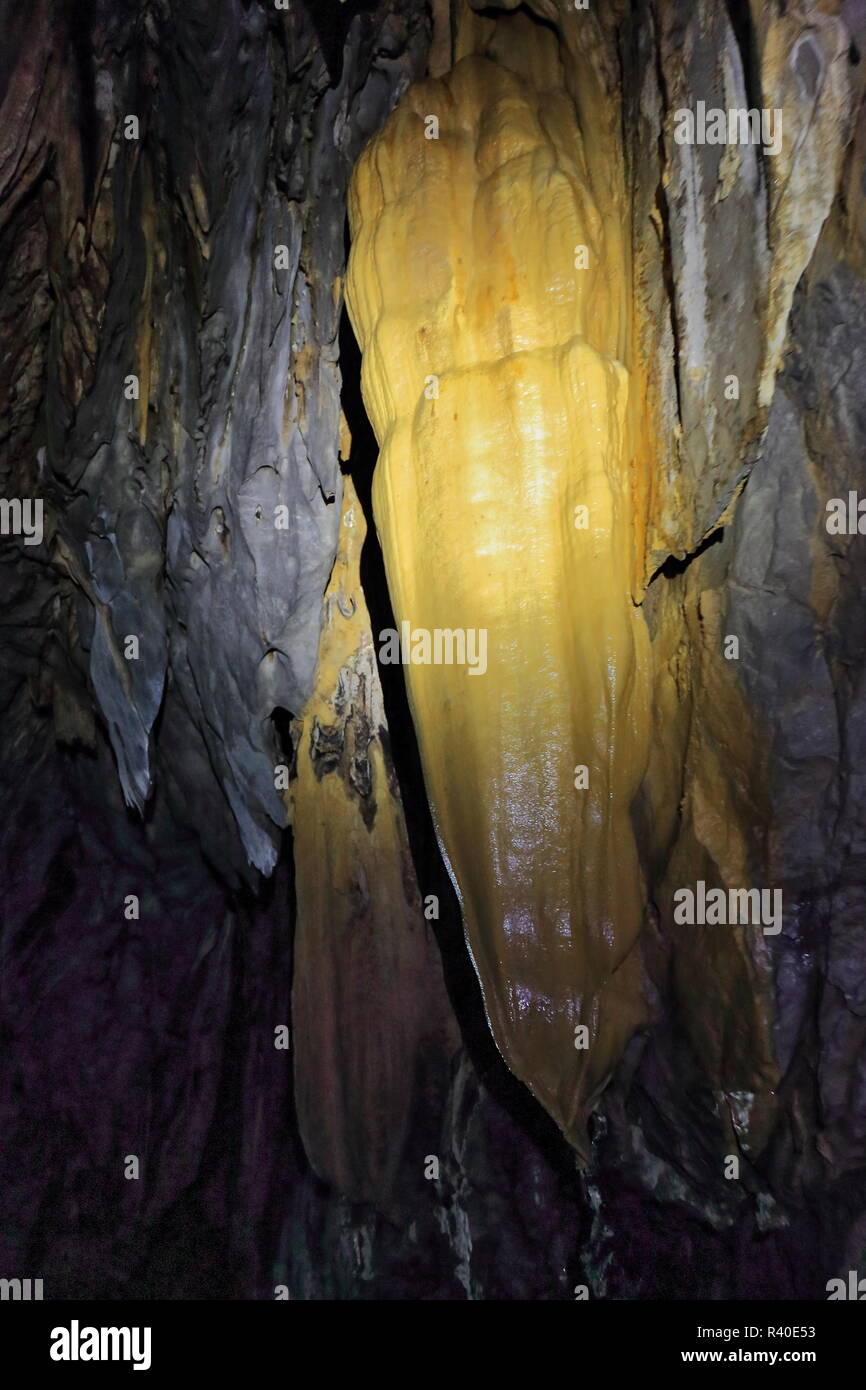 Philippines puerto princesa subterranean river palawan cave Banque de ...