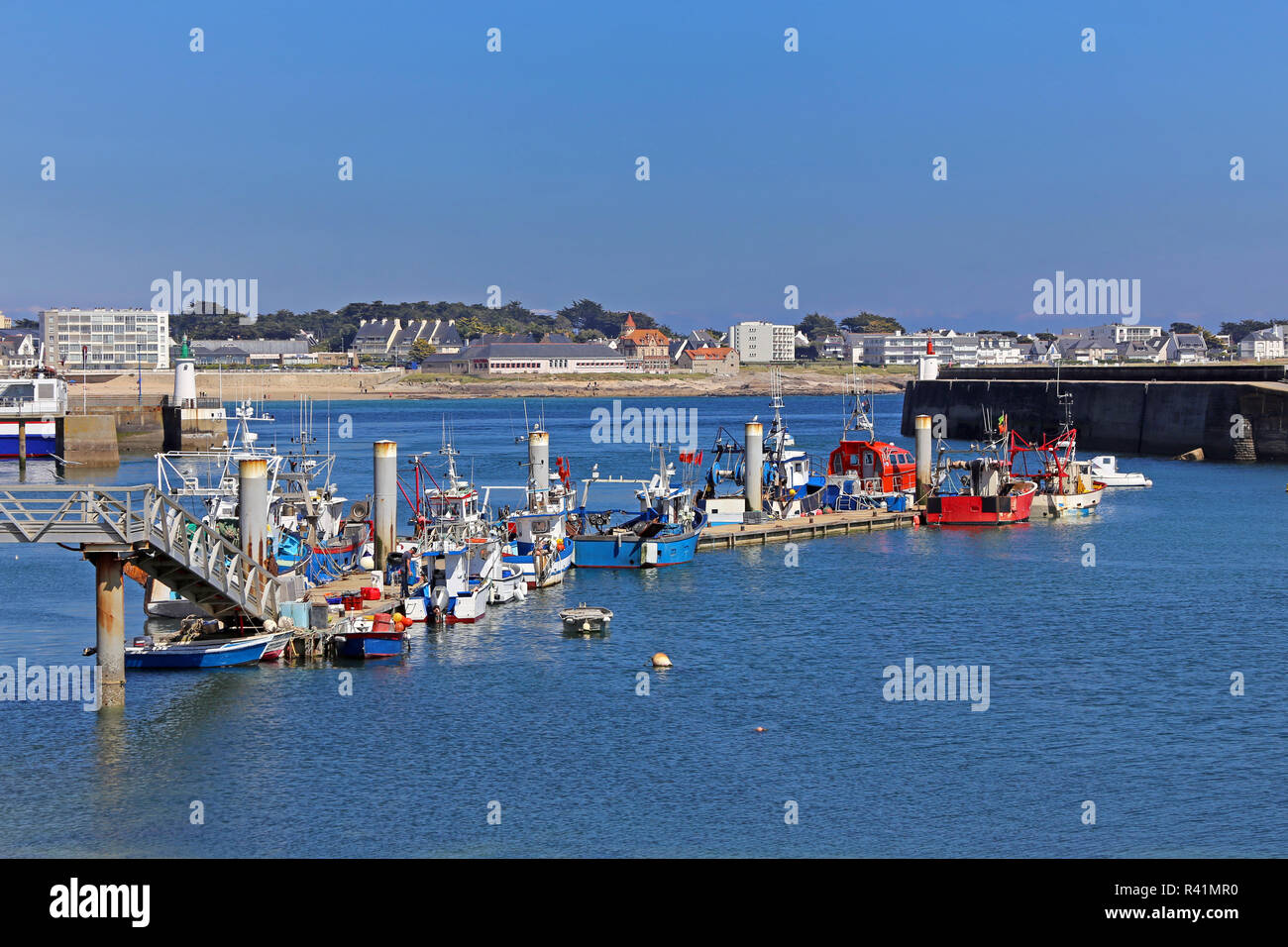 Quiberon harbour Banque de photographies et d’images à haute résolution - Alamy