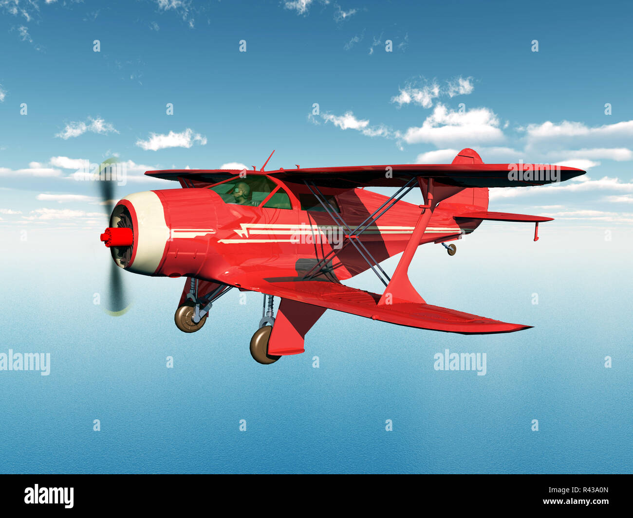 1930s biplane aircraft Banque de photographies et d’images à haute ...