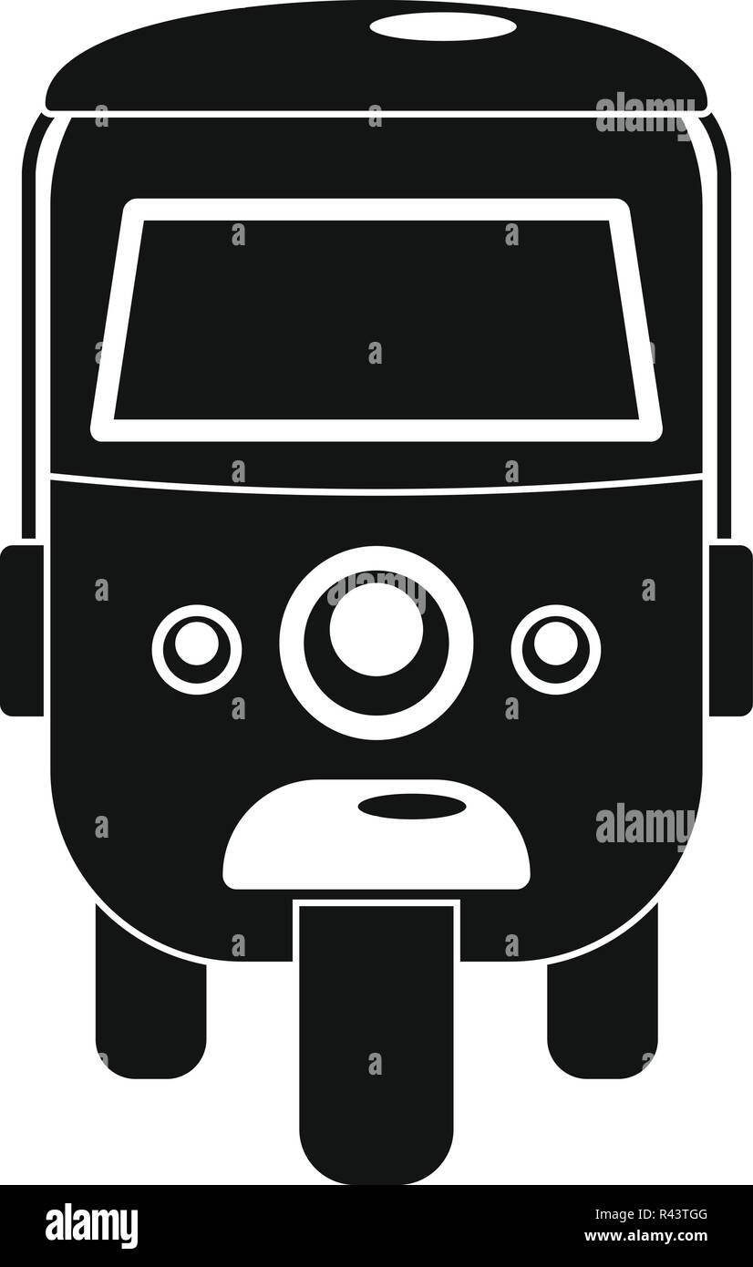 L'icône de pousse-pousse. Simple illustration de l'icône vecteur de ...