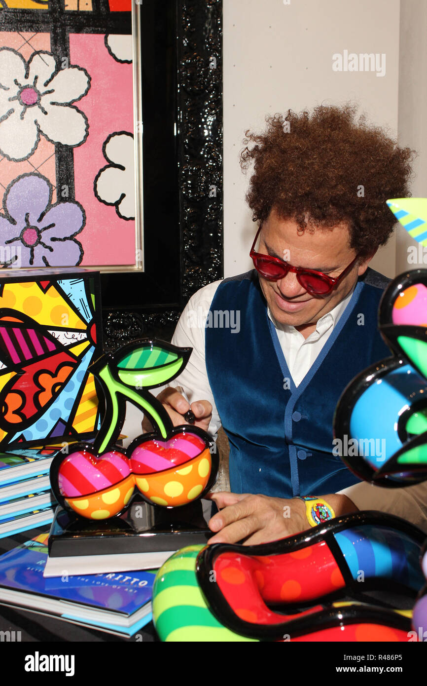 Romero Britto, 15 Jahre Romero Britto bei Galerie Mensing, Galerie ...