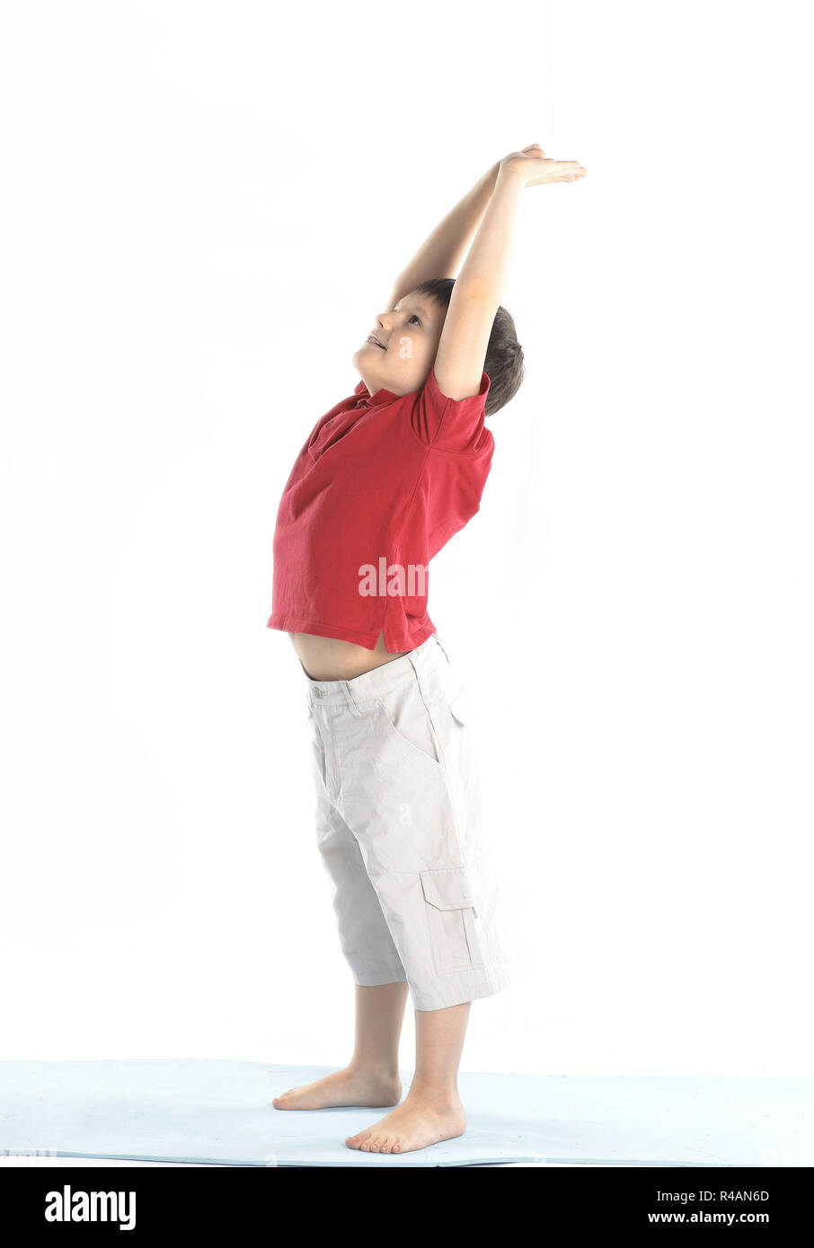 Pont de gymnastique garçon Banque de photographies et d’images à haute ...