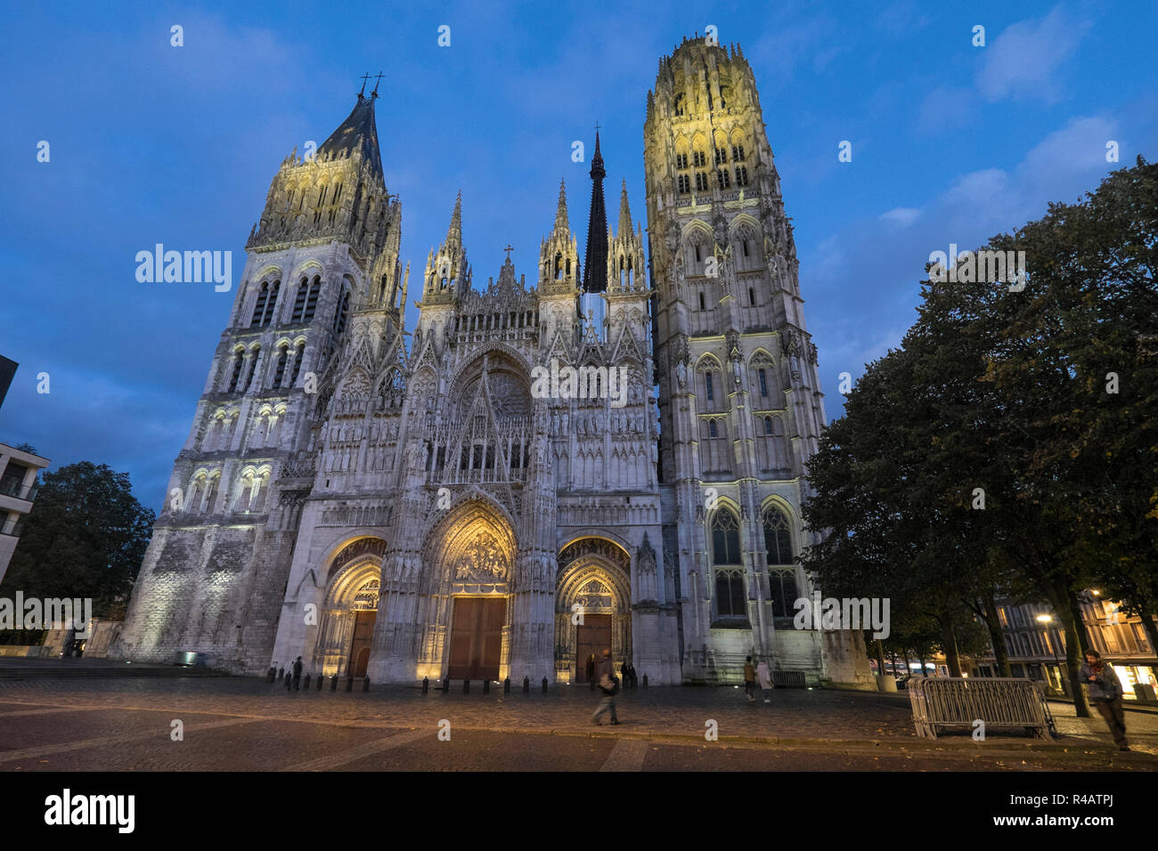 Rouen (Normandie, nord de la France) : La Cathédrale de Rouen, classé ...