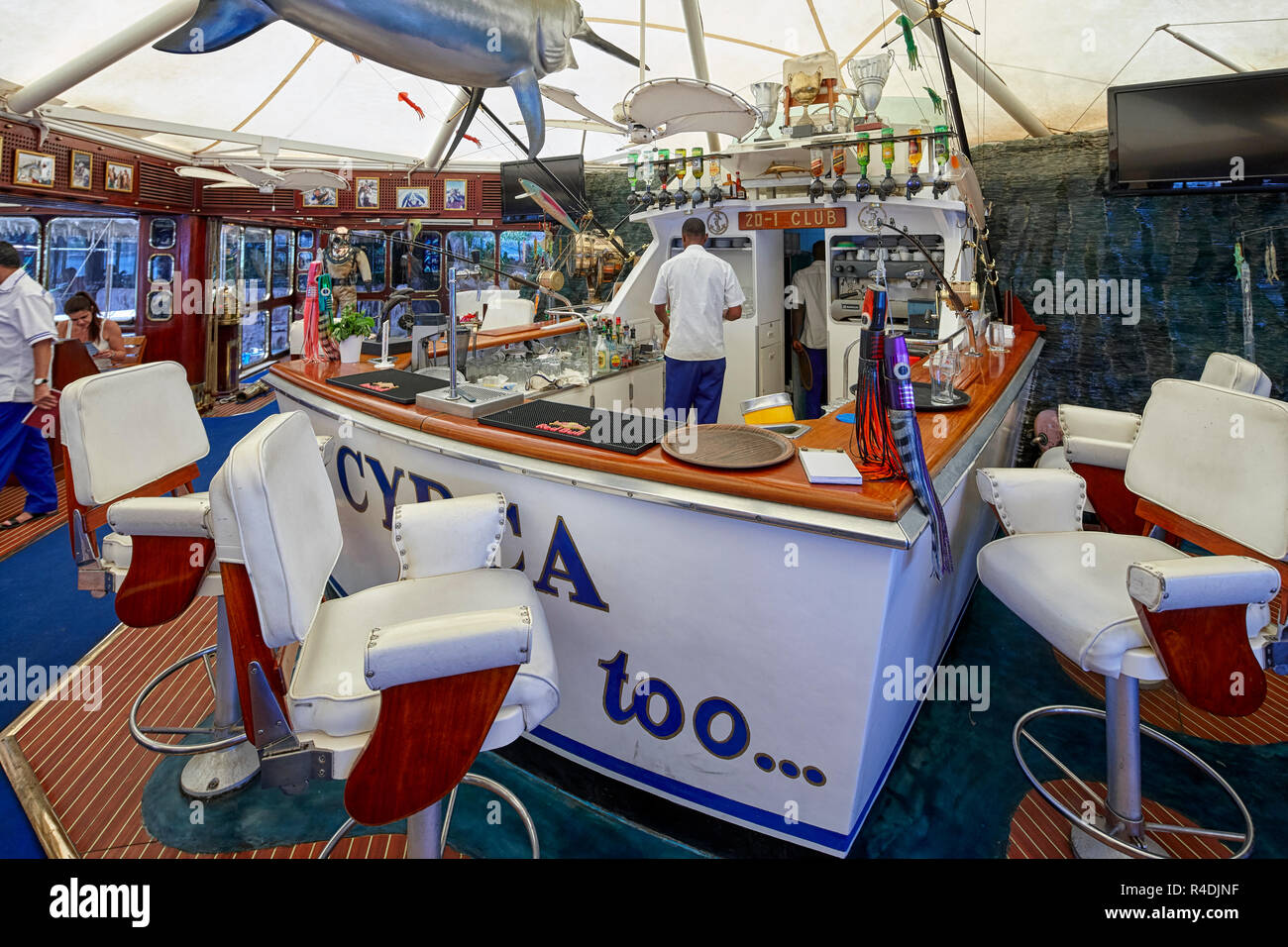 Lagon 1 Restaurant à Dakar, Sénégal, Afrique Photo Stock - Alamy