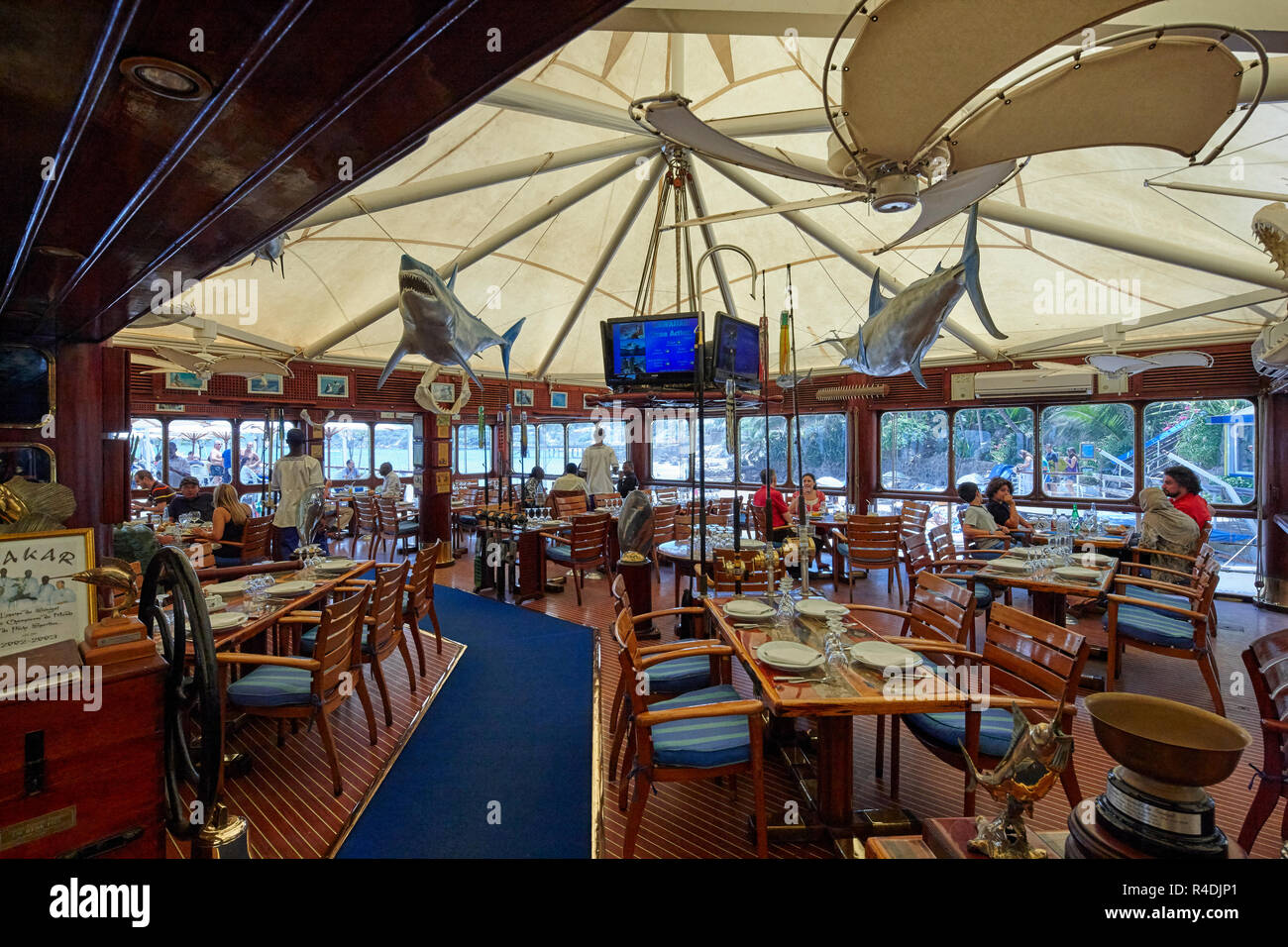 Lagon 1 Restaurant à Dakar, Sénégal, Afrique Photo Stock - Alamy