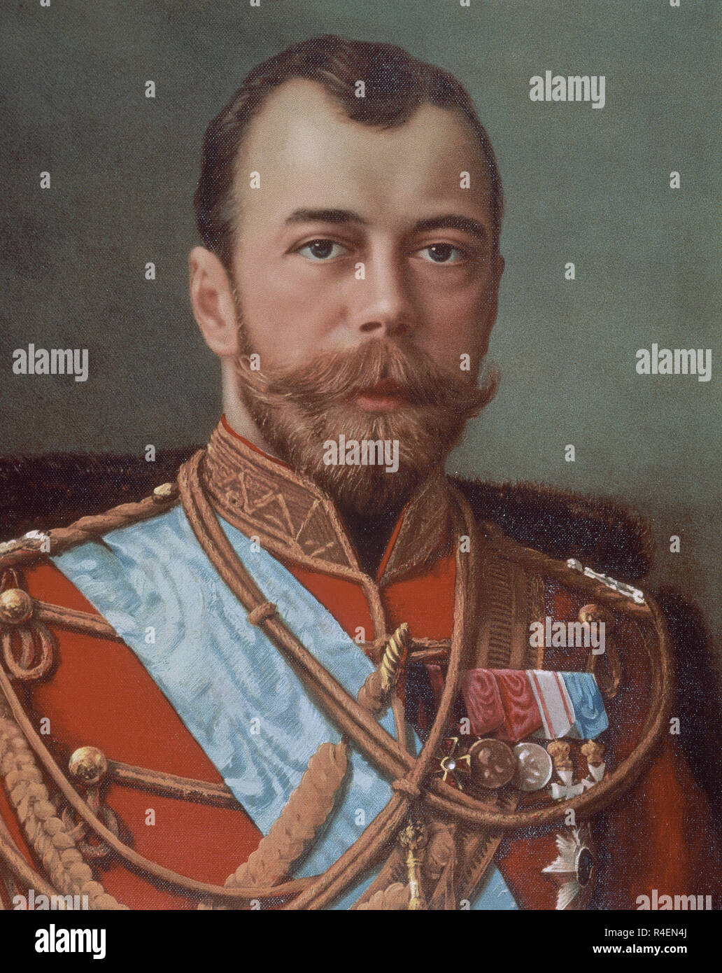 Nicolas ii zar de rusia Banque de photographies et d’images à haute ...