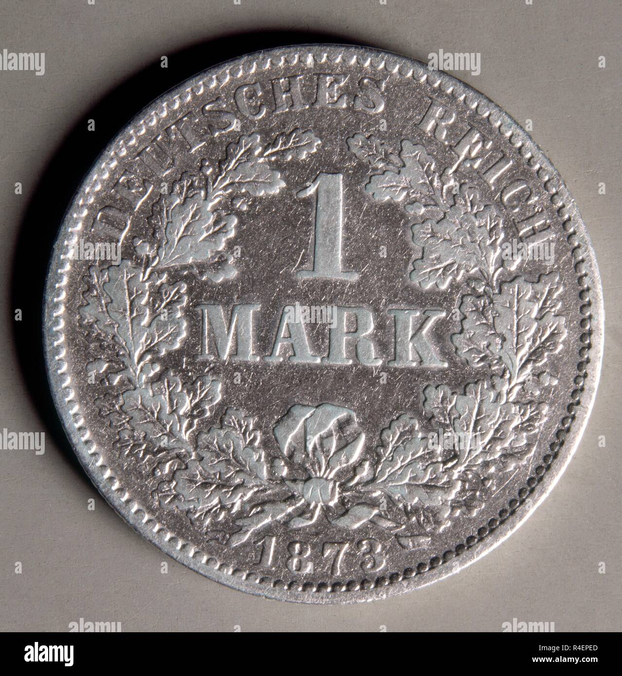 MONEDA - MARCO ALEMAN DE 1873 -(PRIMERA EMISION) 24mm REVERSO ...