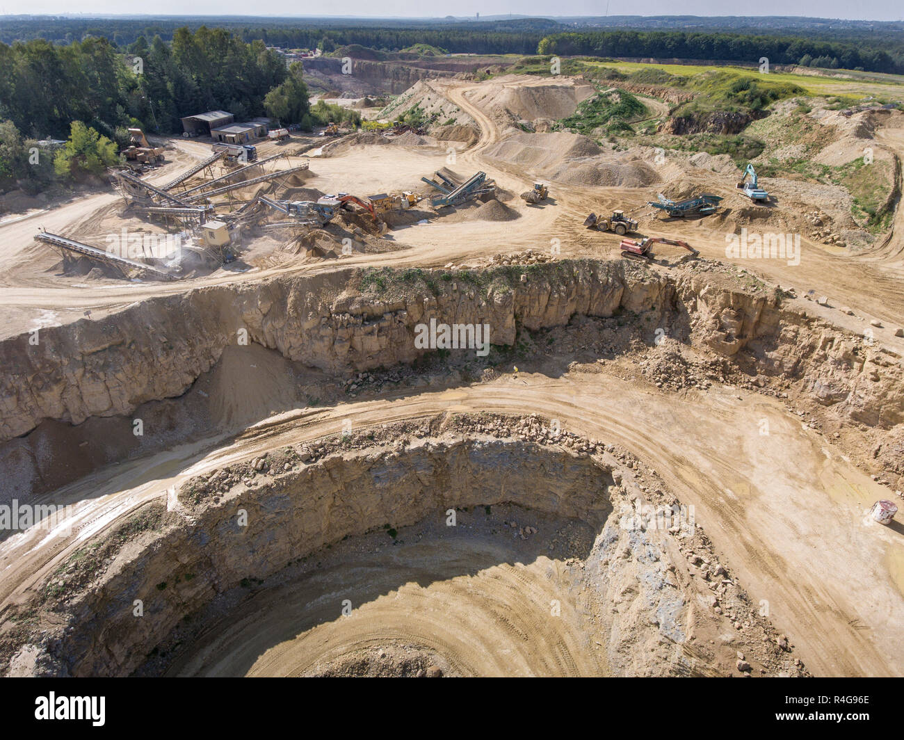 Open excavation Banque de photographies et d’images à haute résolution ...