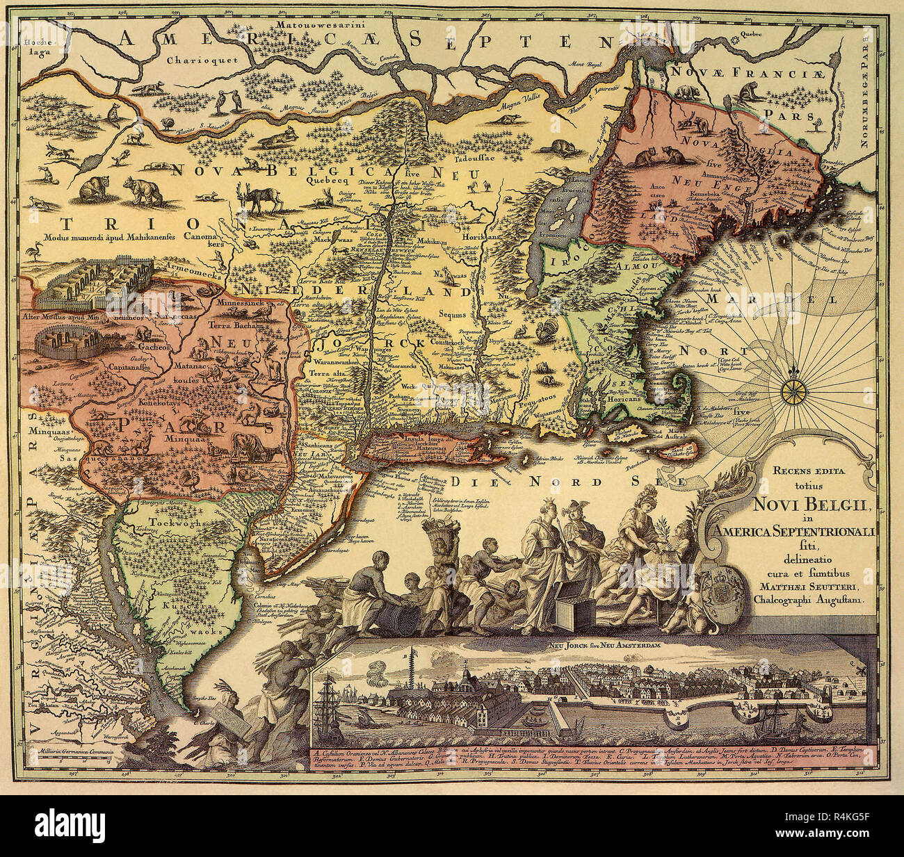 Seutter map Banque de photographies et d’images à haute résolution - Alamy