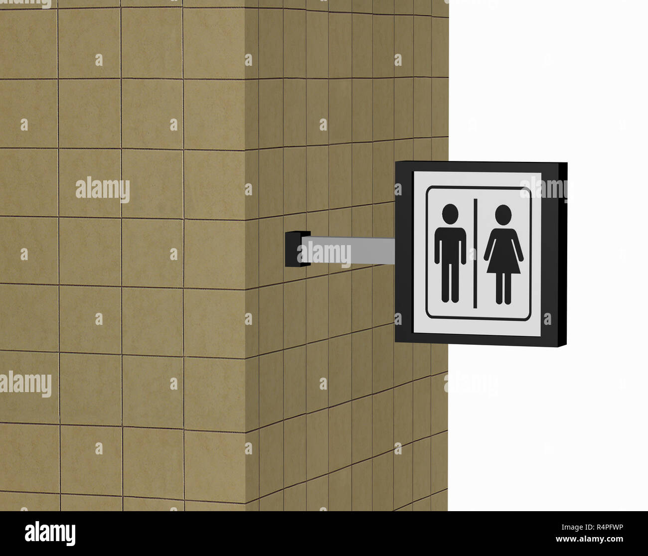 Les pictogrammes sur le mur Photo Stock - Alamy