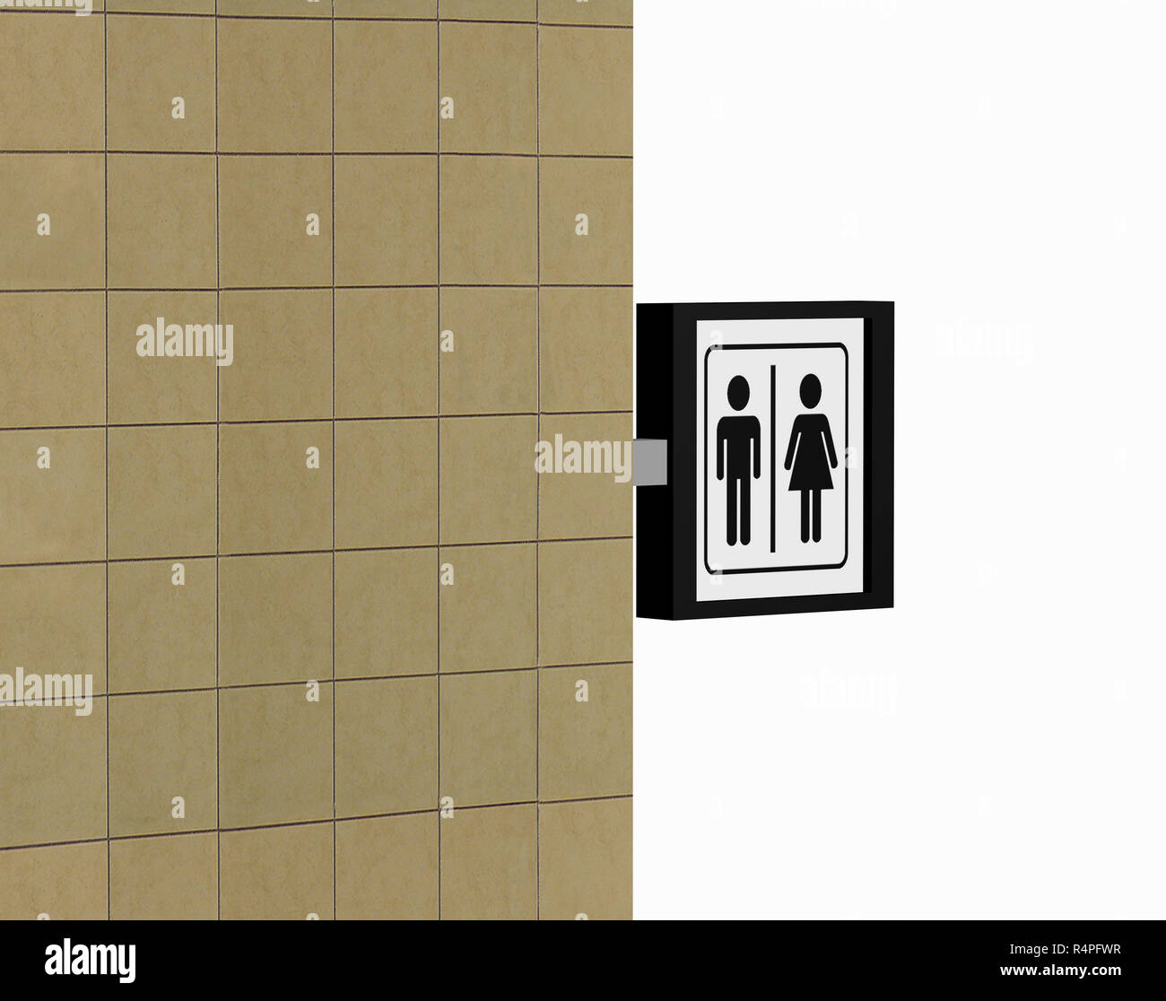 Les pictogrammes sur le mur Photo Stock - Alamy