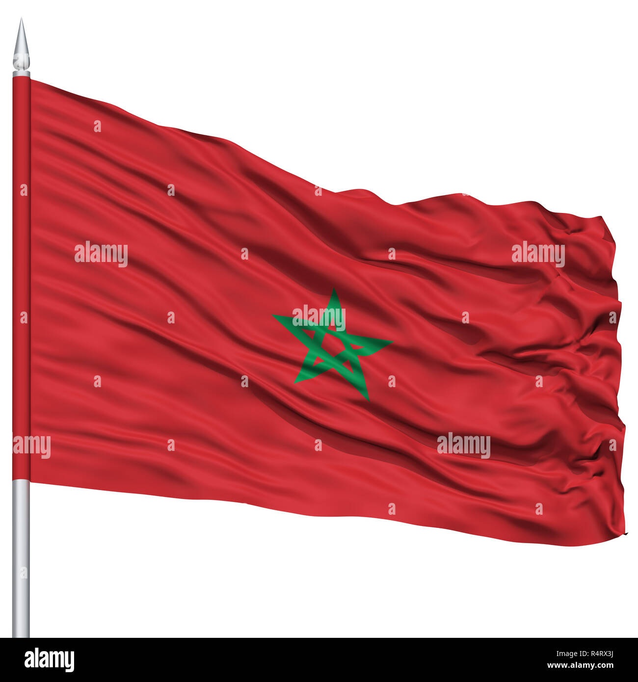 Maroc flag Banque de photographies et d’images à haute résolution - Alamy