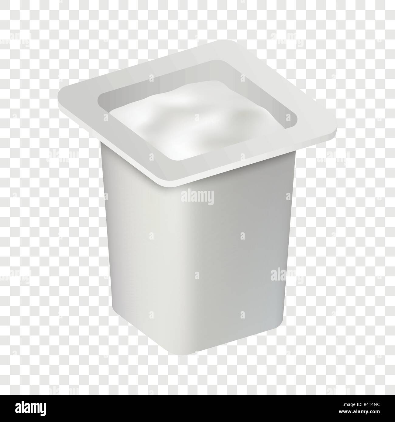 Yaourt au miel Banque d'images vectorielles - Alamy