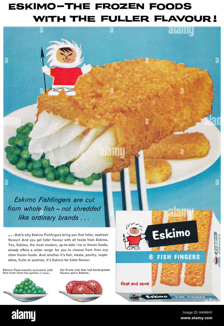 Eskimo fish fingers Banque de photographies et d’images à haute ...