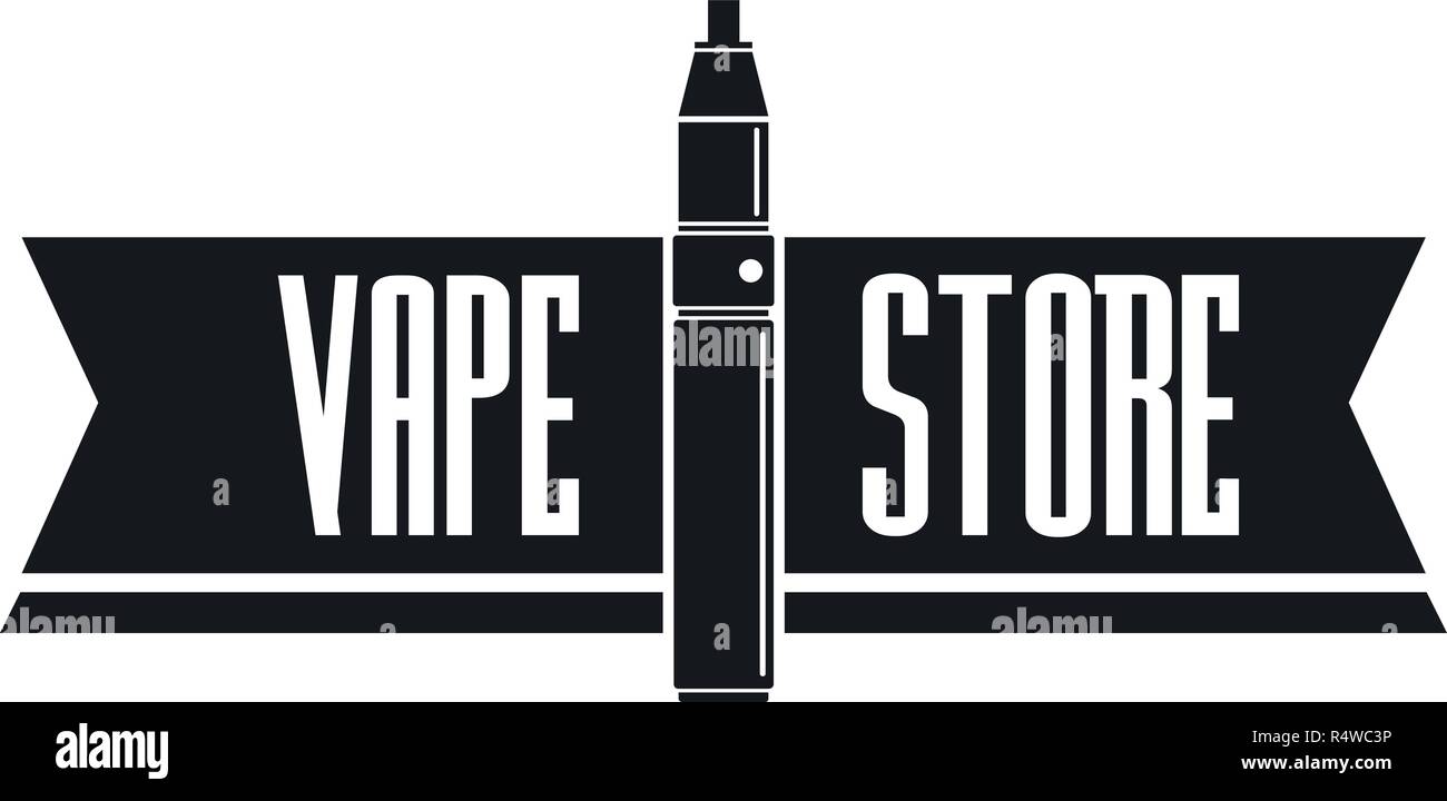 Vape store logo. Simple illustration de vape store logo vector pour la ...