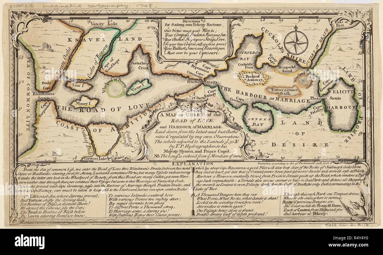 Carte du port anglais Banque de photographies et d’images à haute ...