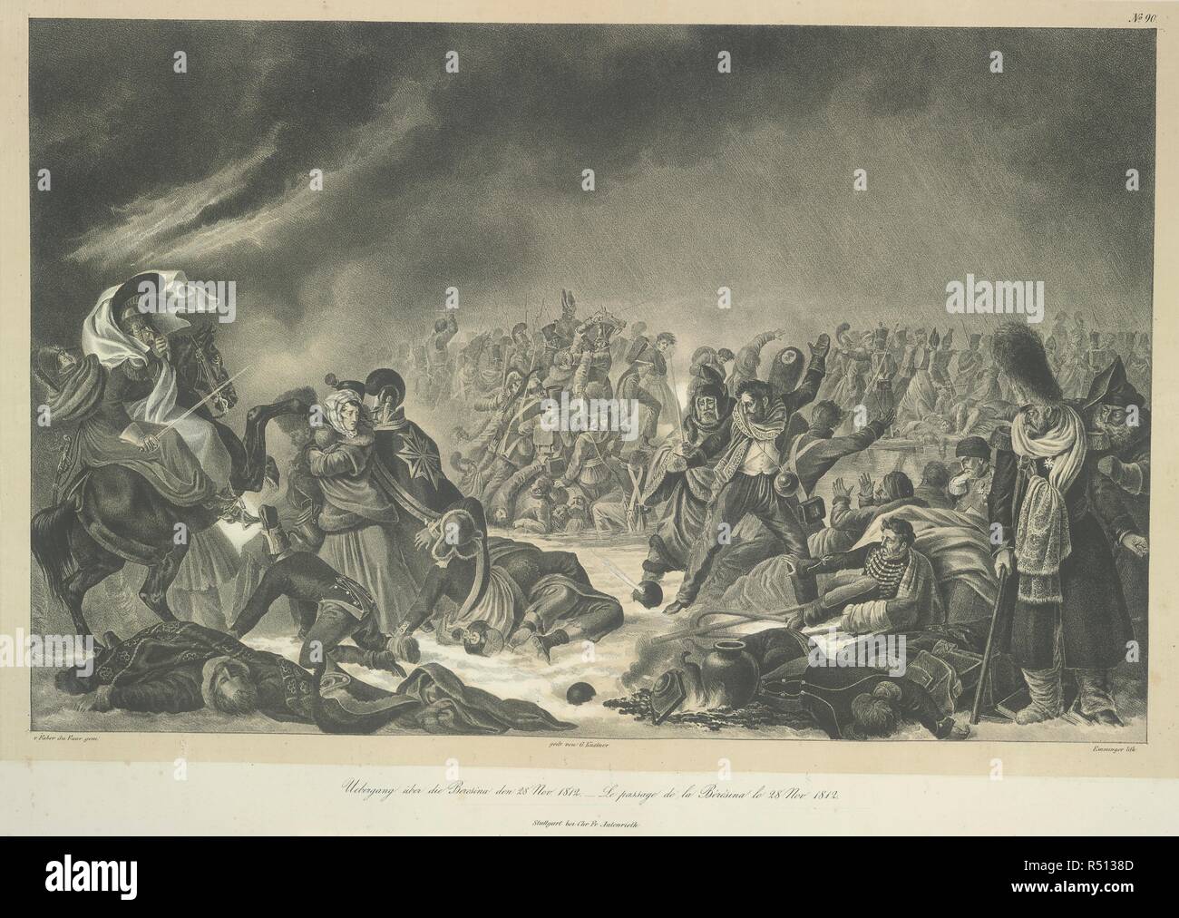 Traversée de la berezina Banque de photographies et d’images à haute ...
