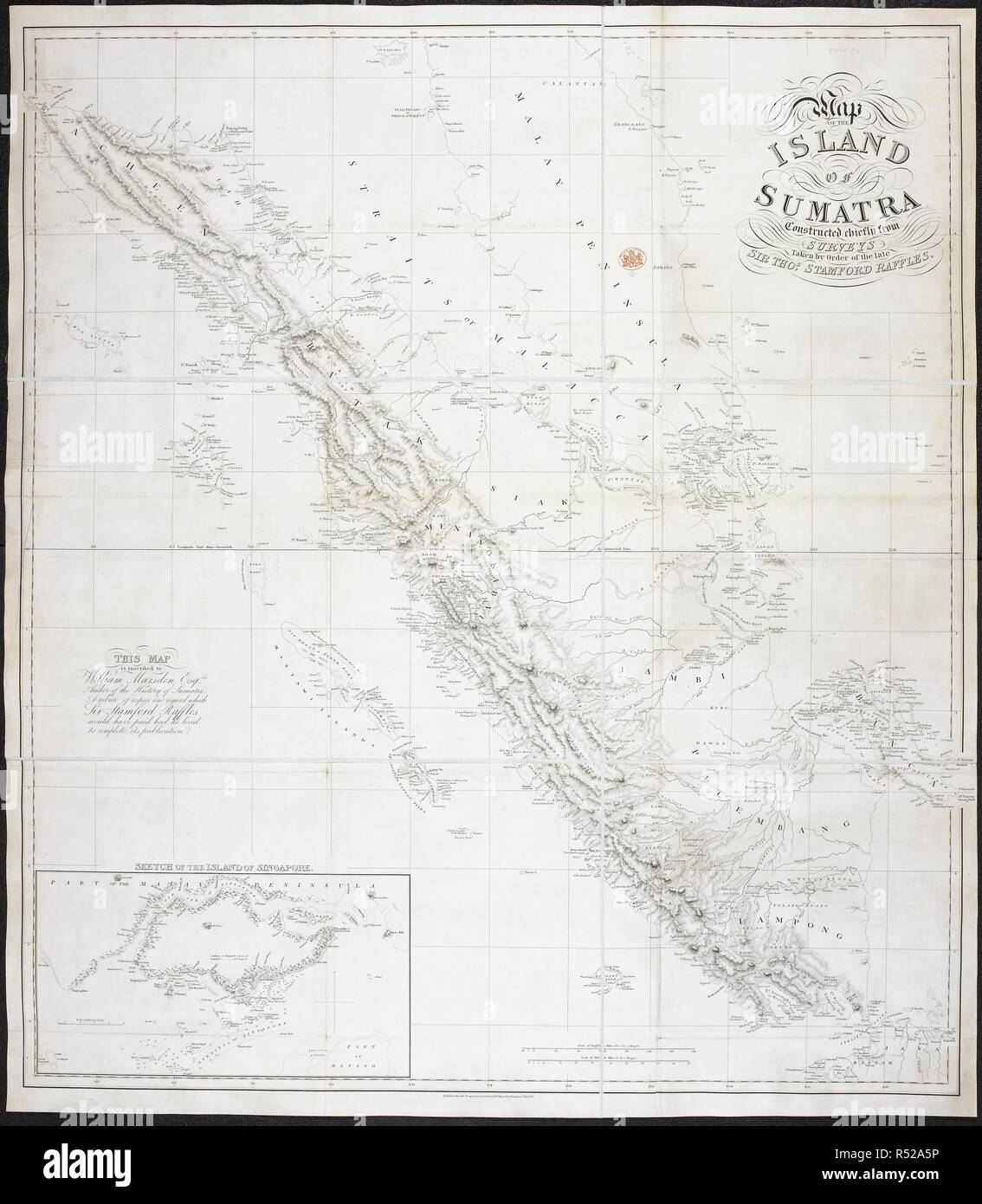 Sumatra map Banque de photographies et d’images à haute résolution - Alamy