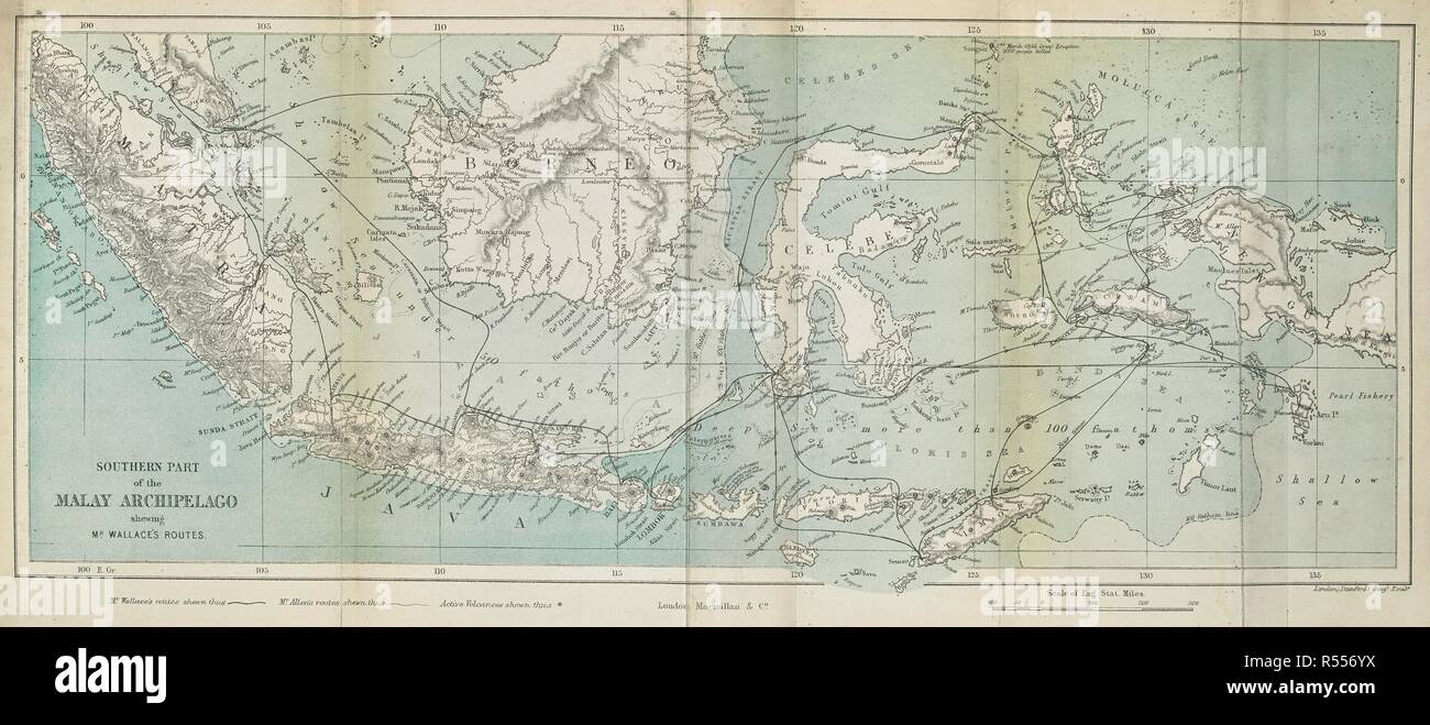 1890 map of asia Banque de photographies et d’images à haute résolution ...