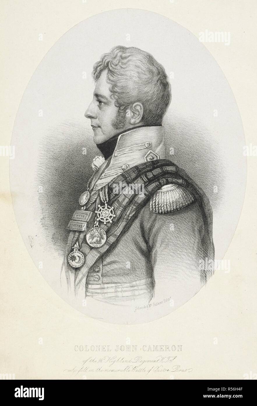 Colonel john cameron Banque de photographies et d’images à haute ...