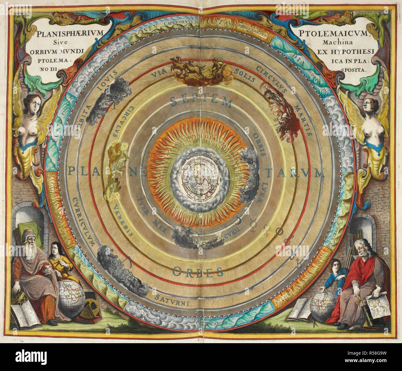 Atlas novus coelestis Banque de photographies et d’images à haute ...