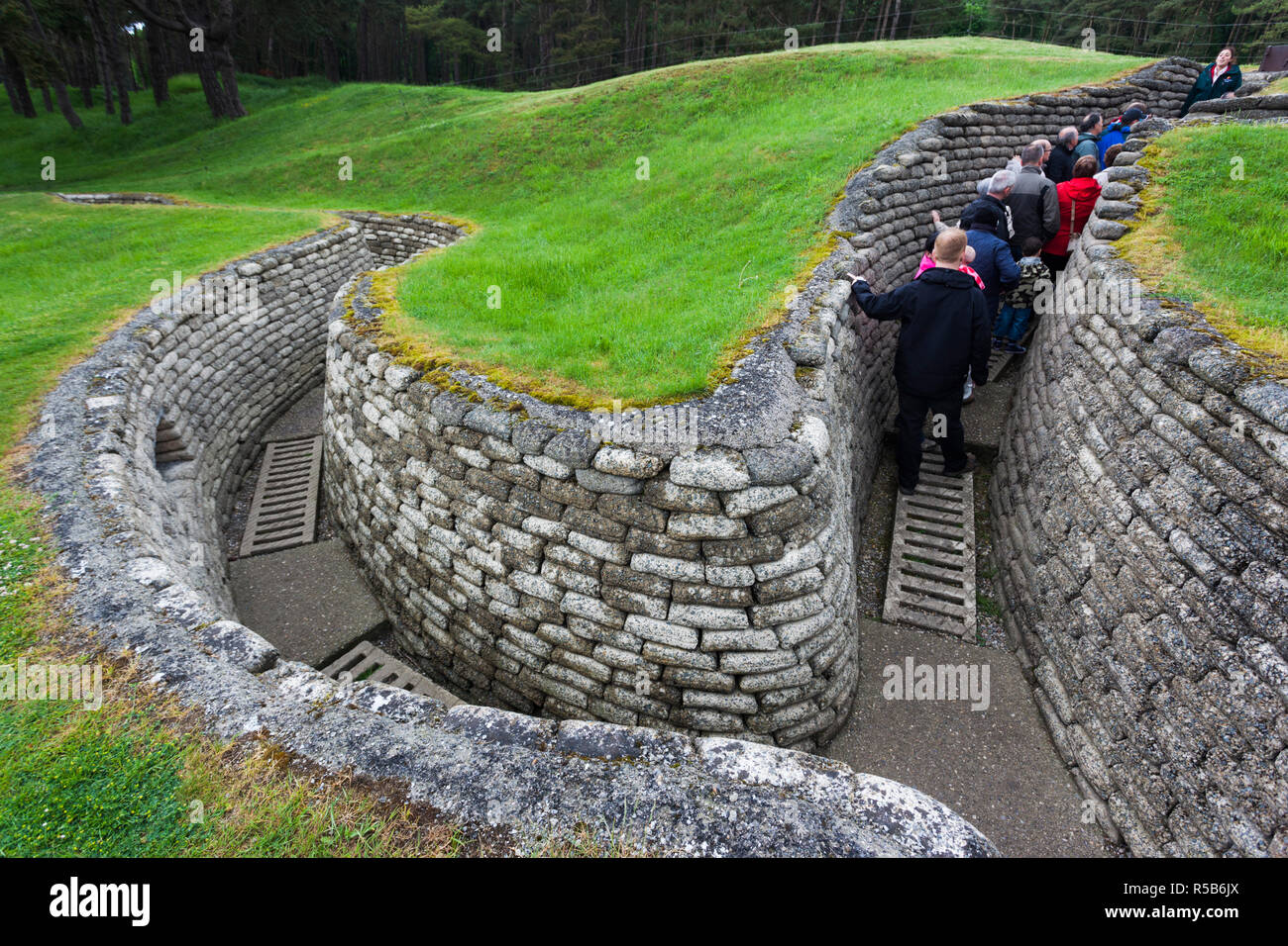 France, Nord-Pas de Calais, de Vimy La crête de Vimy, lieu historique ...