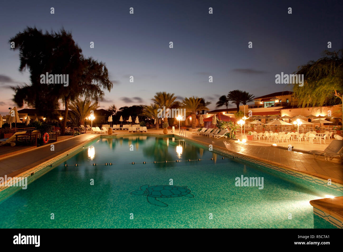Tourisme Cap Vert Santa Maria Banque d'image et photos - Alamy