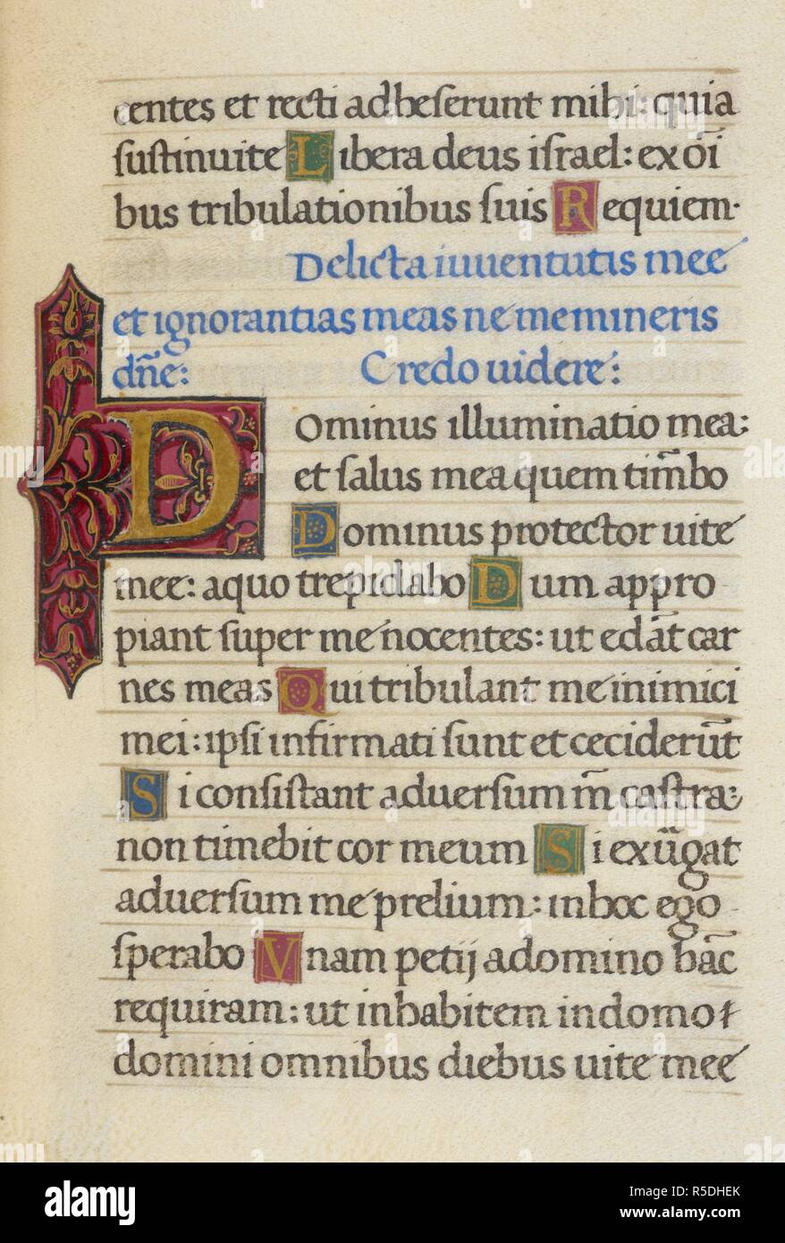 Psaume 26 Banque de photographies et d’images à haute résolution - Alamy