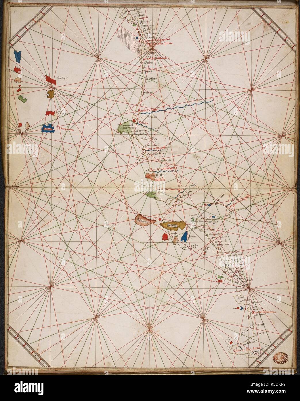 15th century map africa Banque de photographies et d’images à haute ...
