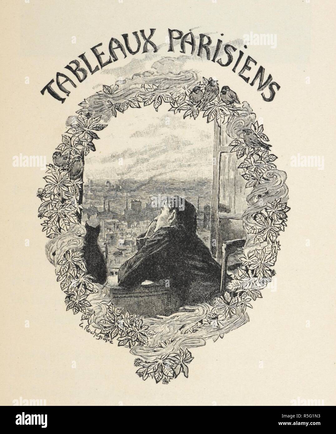 Charles baudelaire le chat Banque de photographies et d’images à haute ...