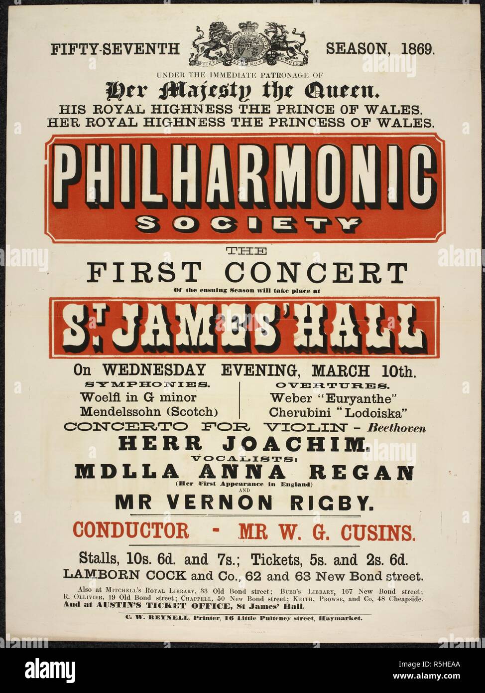 Joseph Joachim, le violoniste : Vernon George Rigby, singer : Anna ...