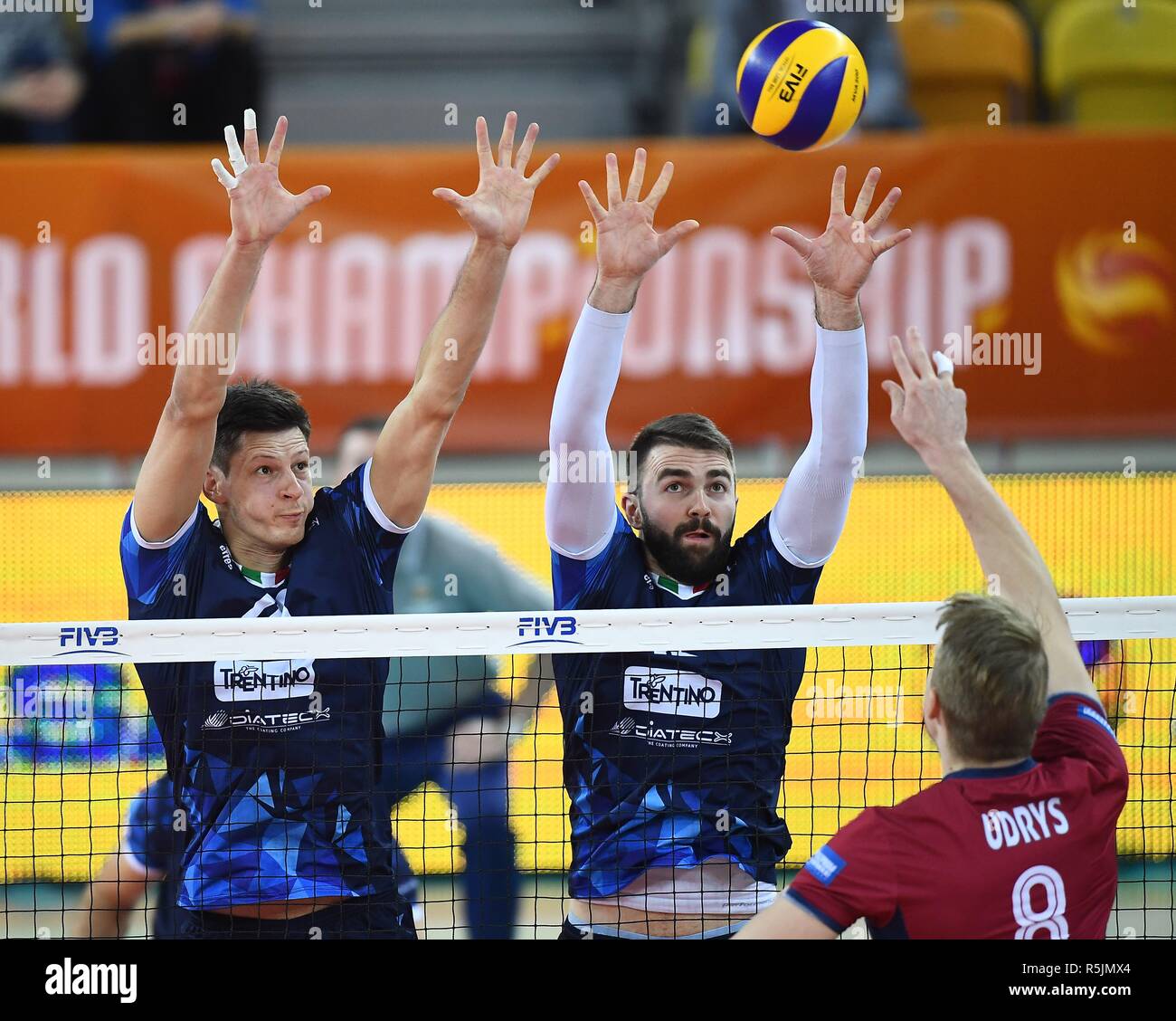 FIVB Men's Club demi-finale des Championnats du Monde 2018 Fakel Novy ...