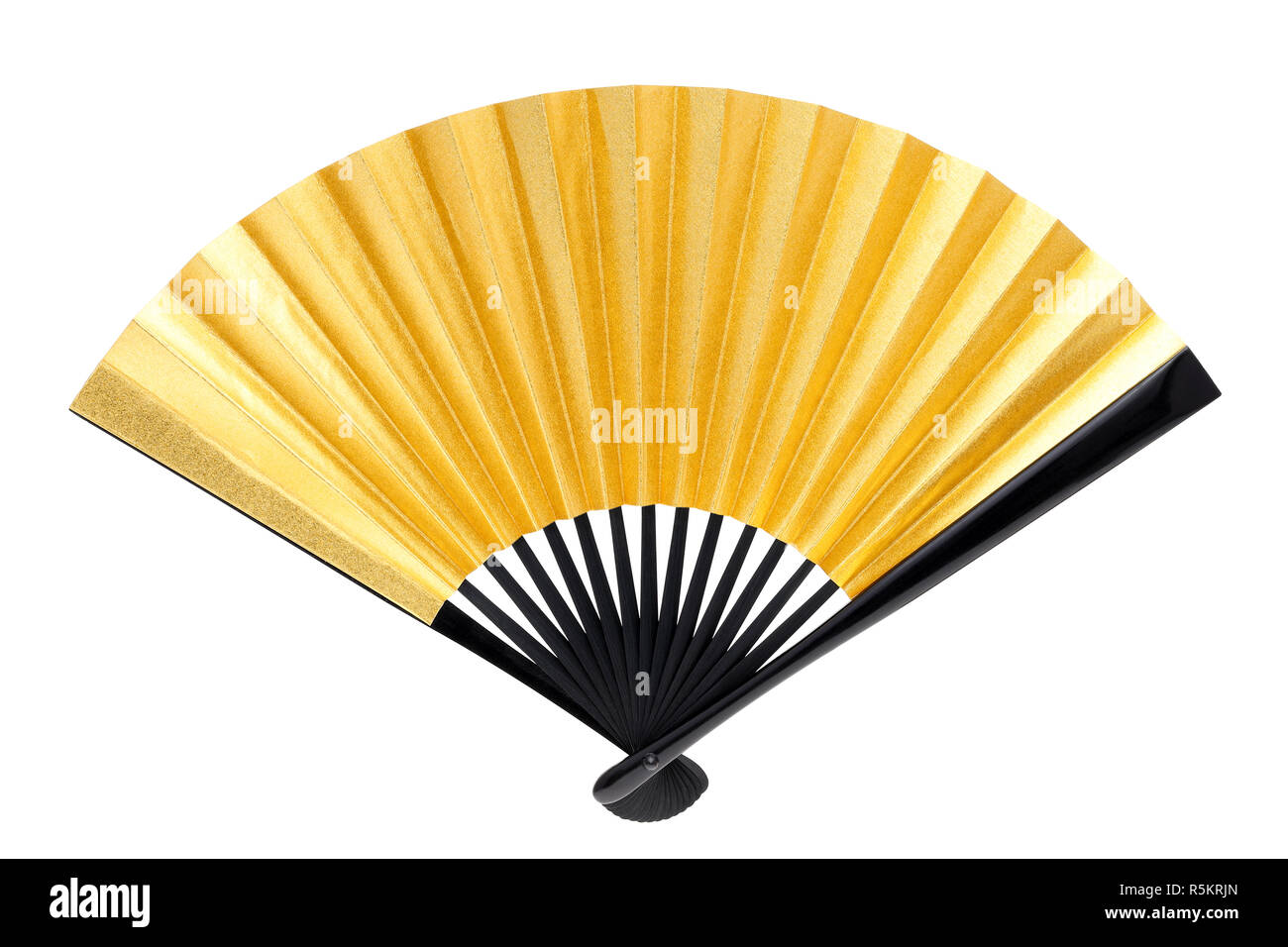 Gold hand fan store