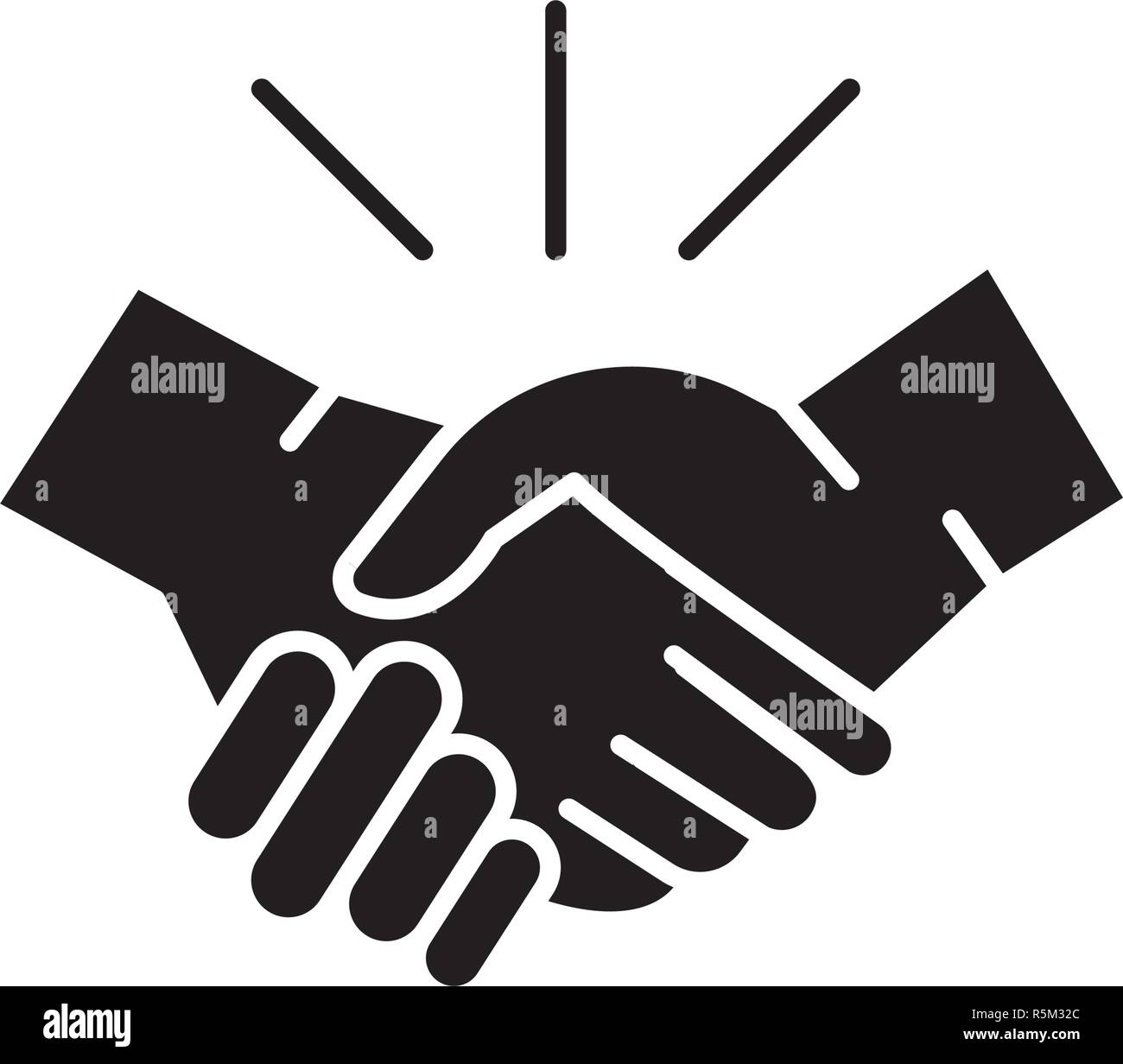 Arrangement icône noire, vector signe sur fond isolé. Arrangement ...