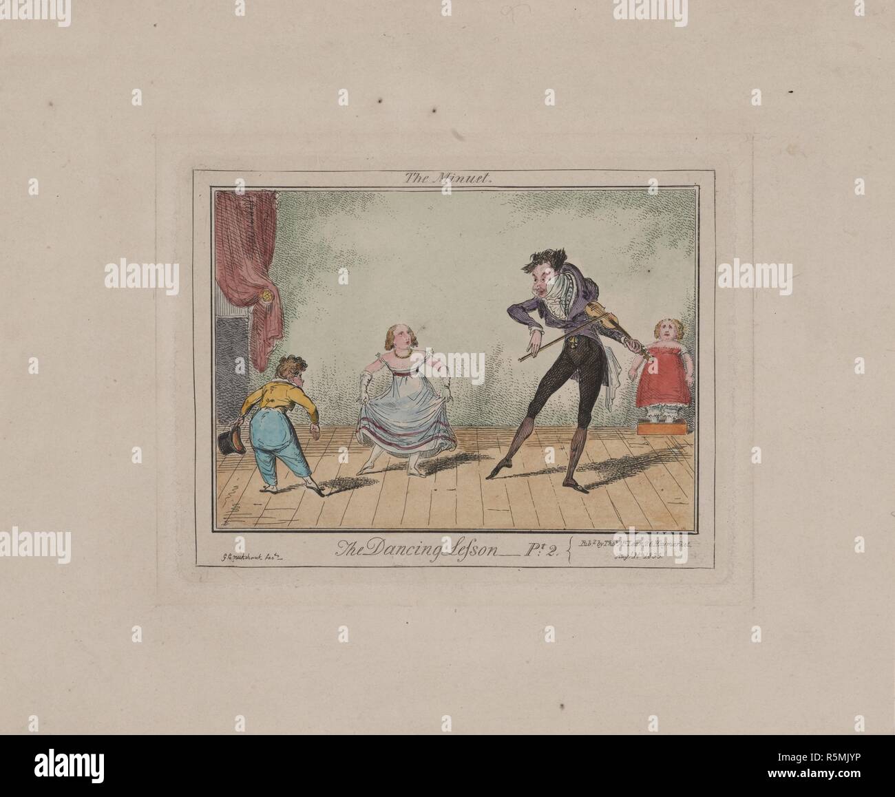 Menuet dance Banque de photographies et d’images à haute résolution - Alamy