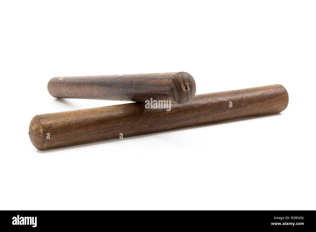 Claves instrument Banque d'images détourées - Alamy