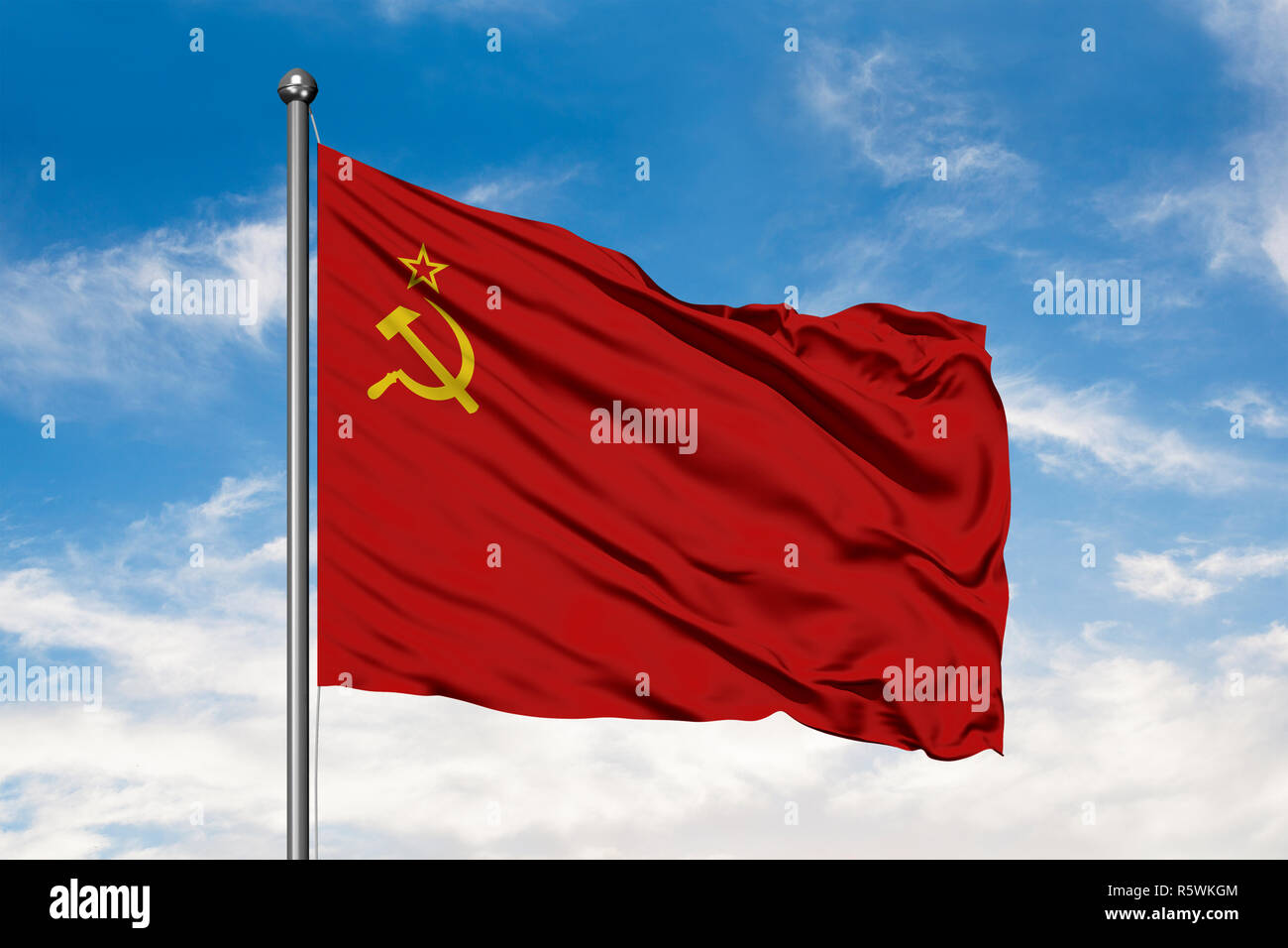 Ussr flag Banque de photographies et d’images à haute résolution - Alamy