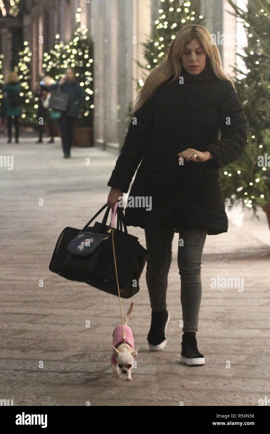 01/12/2018 Milan Ph.Paolo Della Bella/LaPresse Paola Caruso dans dolce ...