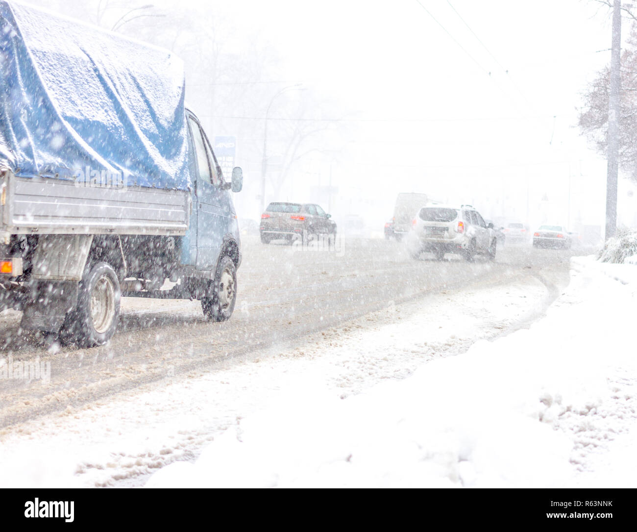 Circulation De Neige Banque d'image et photos - Alamy