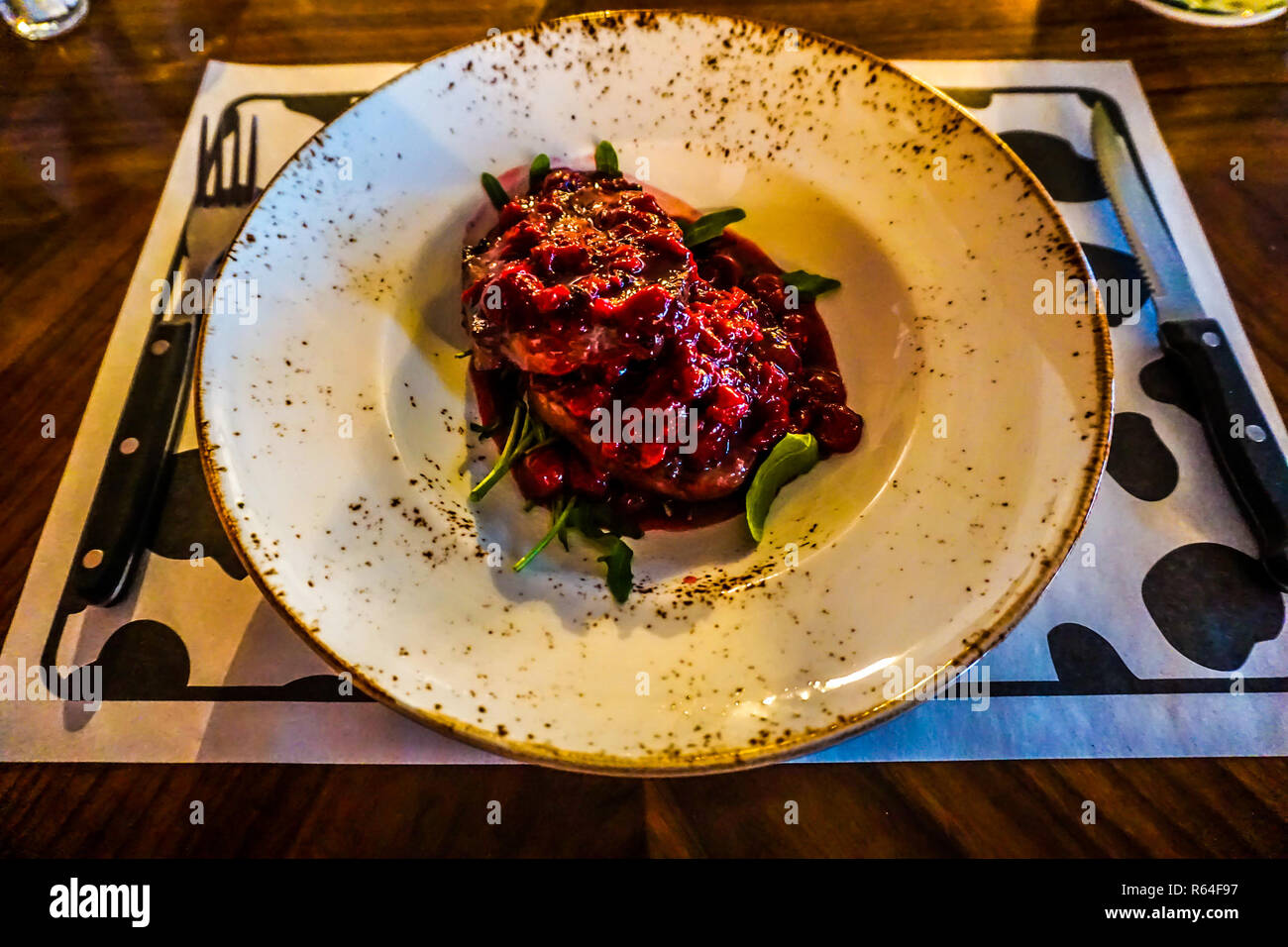 Feuilles de prunier de porc Banque de photographies et d’images à haute ...