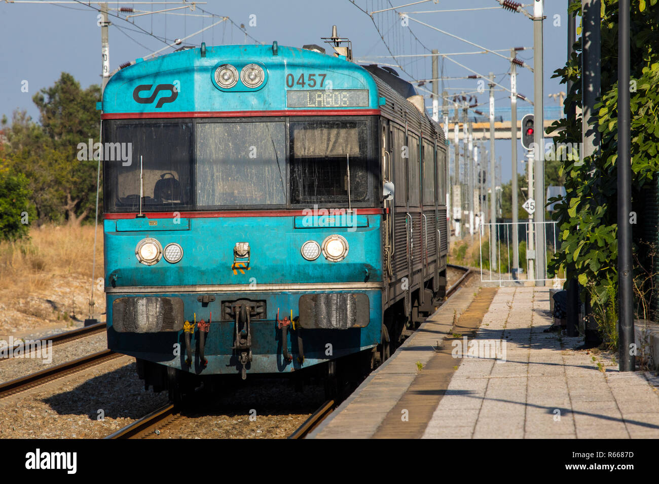 Train touristique d'albufeira Banque de photographies et d’images à ...