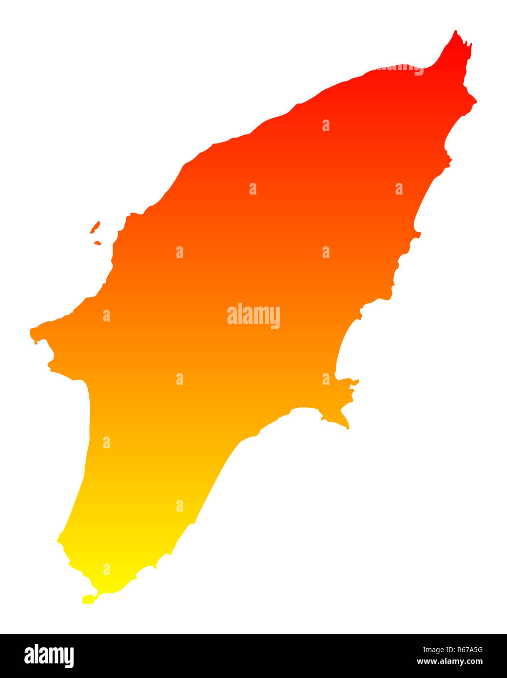 carte de rhodes Photo Stock - Alamy