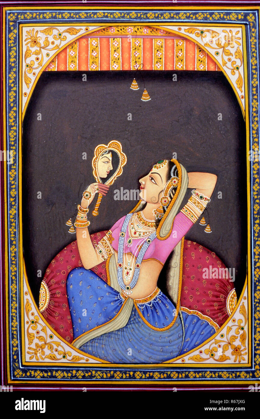 Miniature paintings Banque de photographies et d’images à haute ...