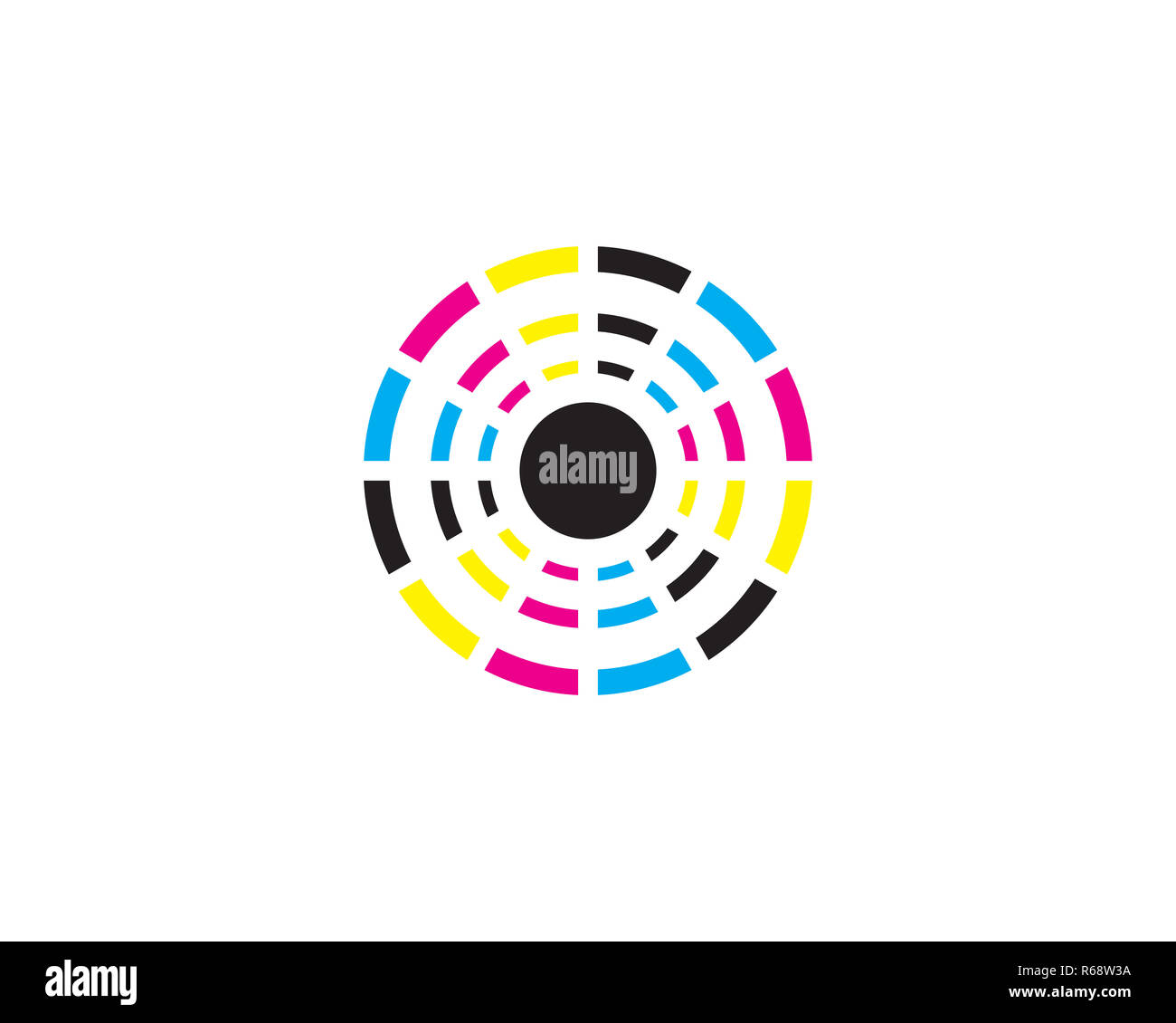 Cercle logo Banque de photographies et d’images à haute résolution - Alamy