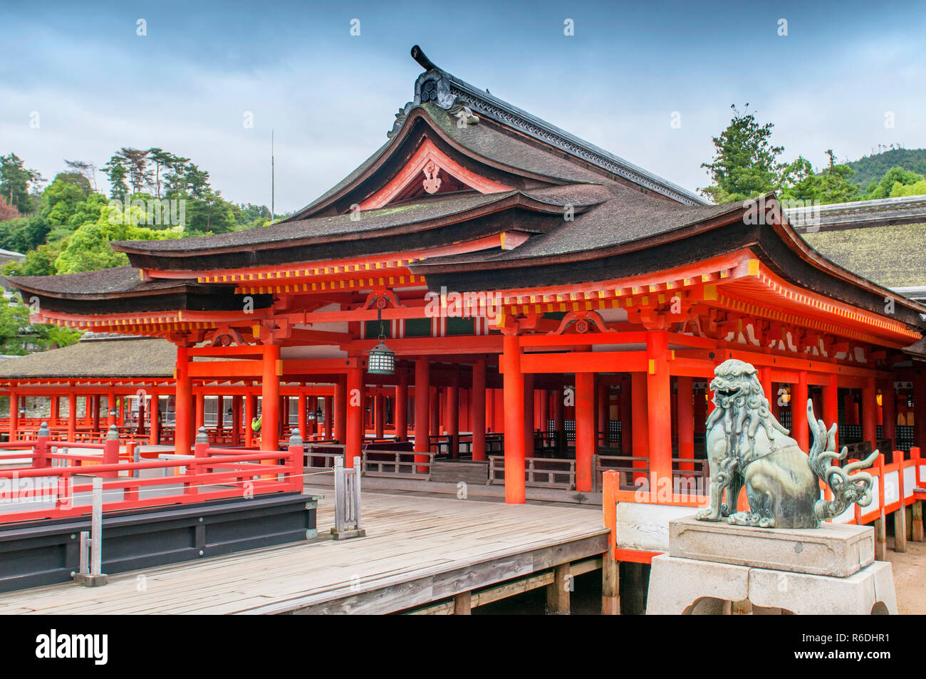 Temple de miyajima Banque de photographies et d’images à haute ...