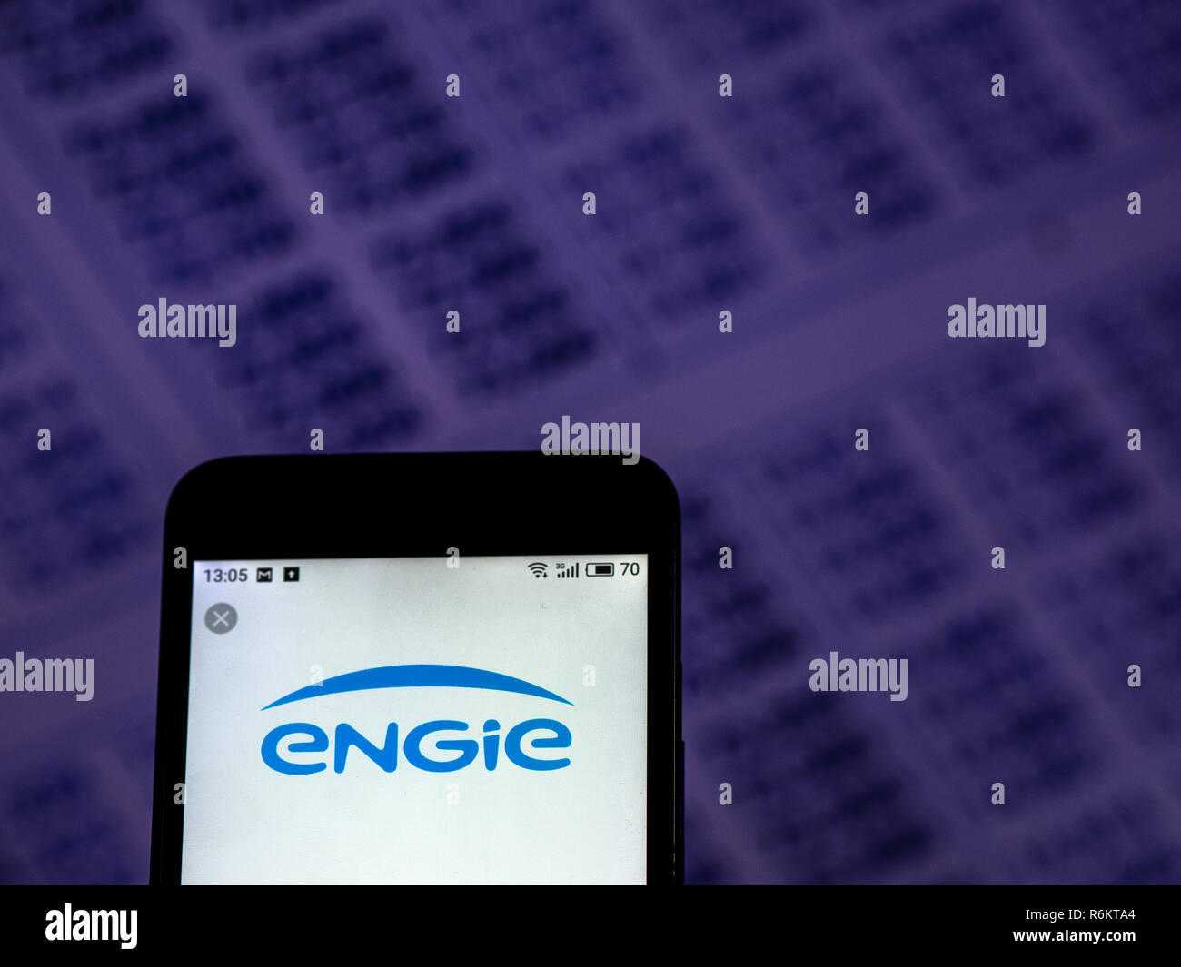 Logo engie Banque de photographies et d’images à haute résolution - Alamy