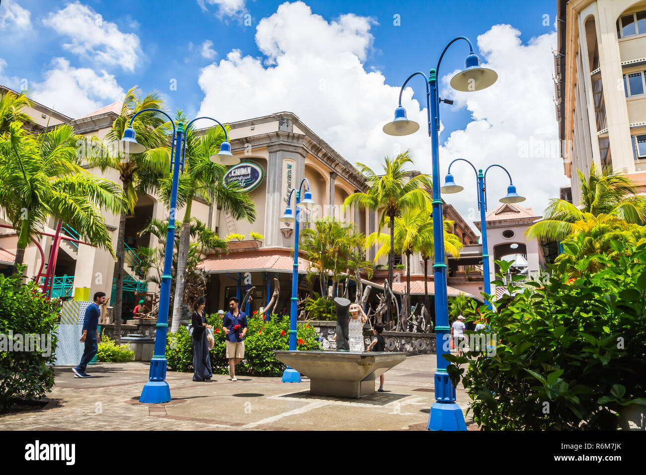 Le caudan waterfront port louis Banque de photographies et d’images à ...
