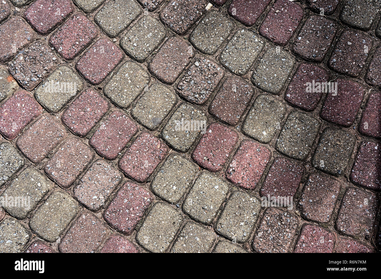 Pierre béton paving road texture du trottoir de la rue de marche Photo ...
