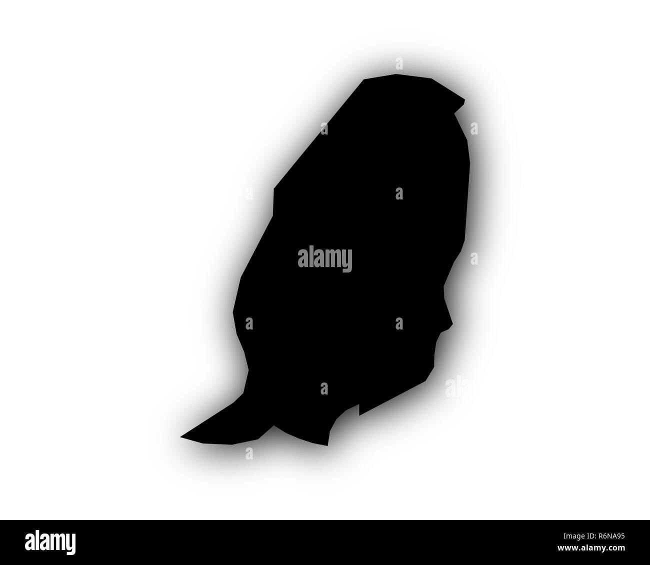 Map of grenada Banque de photographies et d’images à haute résolution ...