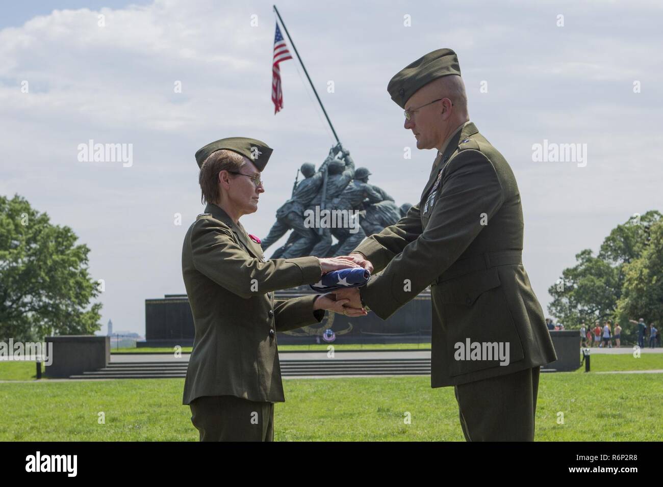U.S. Marine Corps Brig. Le général Gregg Olson, directeur, Examen ...